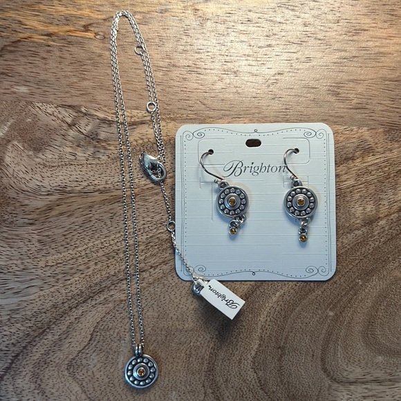 Brighton | Jewelry | Brighton Pebble Dot Medali Reversible Necklace And ...
